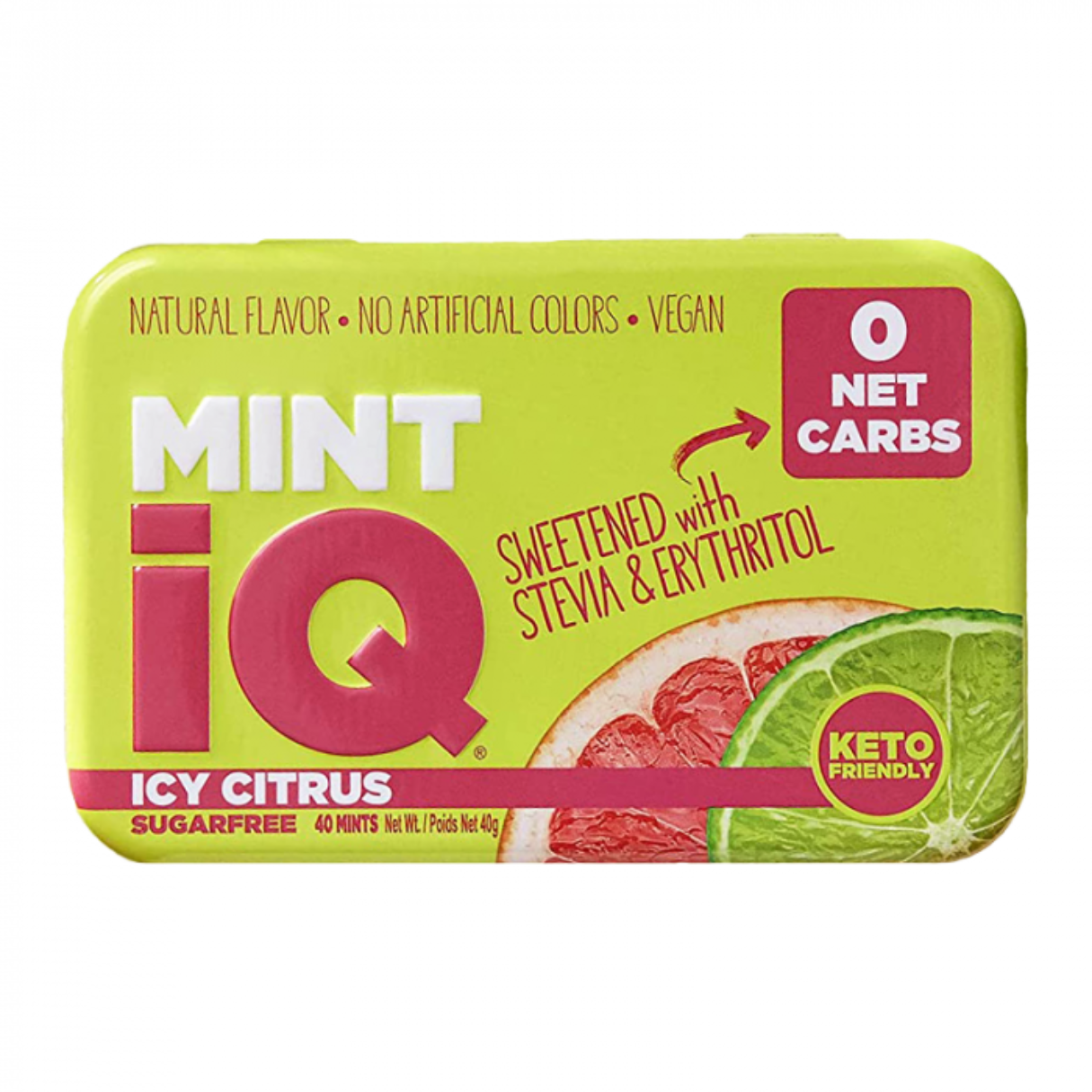 MintiQ Icy Citrus Mints 1.41oz - 144ct – I Got Your Candy
