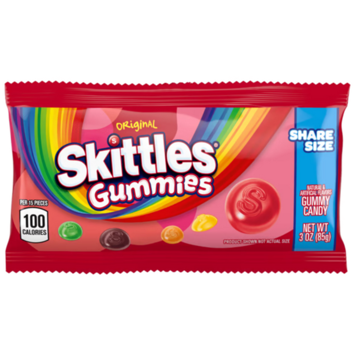 Skittles Original Gummies 3oz - 15ct – I Got Your Candy
