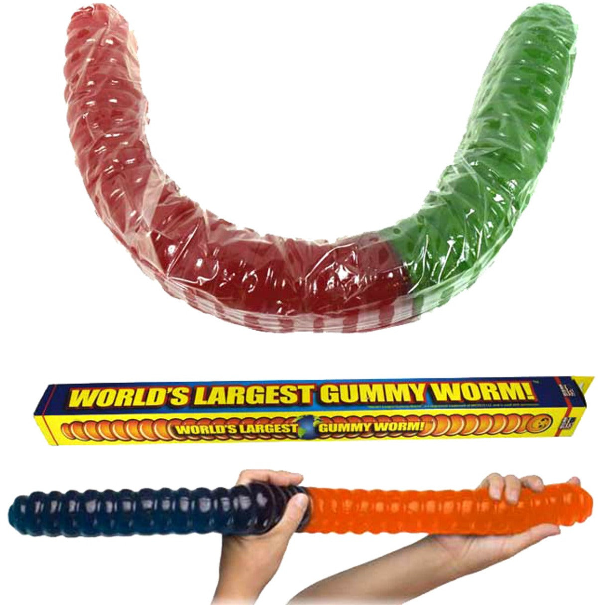Huge Gummy Worm 3lbs - 1ct – I Got Your Candy