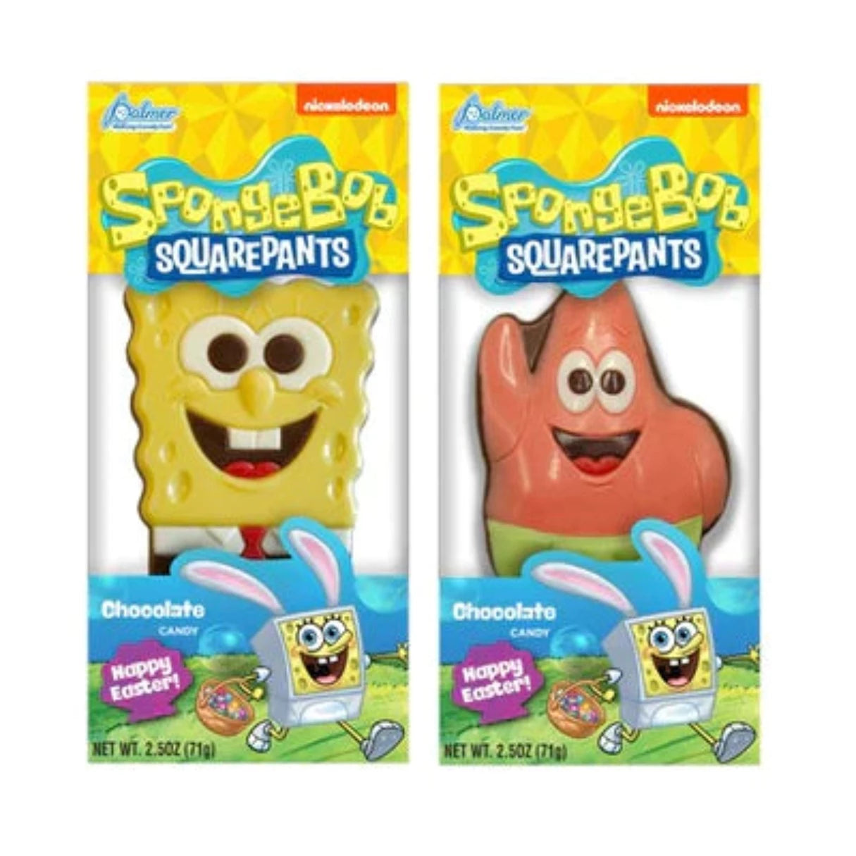 Spongebob Squarepants Milk Chocolate 2.5oz - 24ct – I Got Your Candy