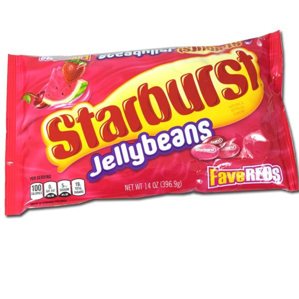 Starburst Fave Reds Jelly Beans 14oz - 12ct – I Got Your Candy