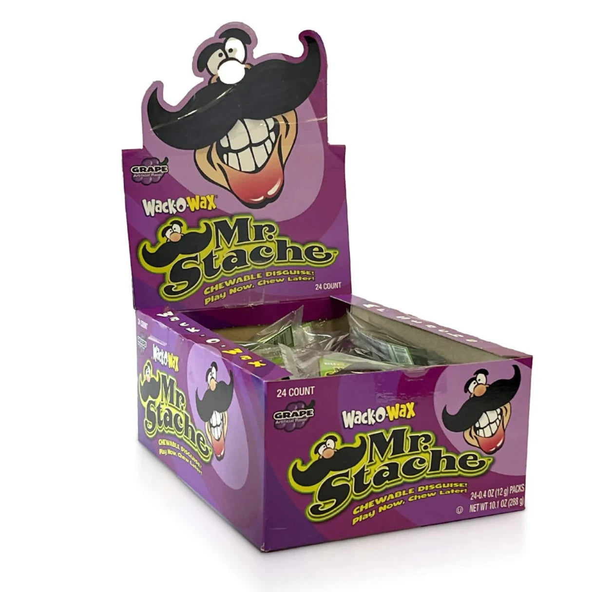 Wax Mustache Box .3oz - 24ct – I Got Your Candy