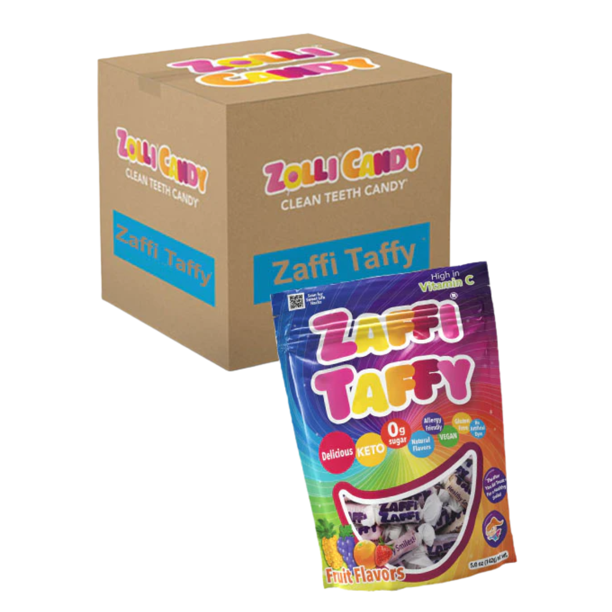 Zaffi Taffy Assorted 5oz - 24ct – I Got Your Candy