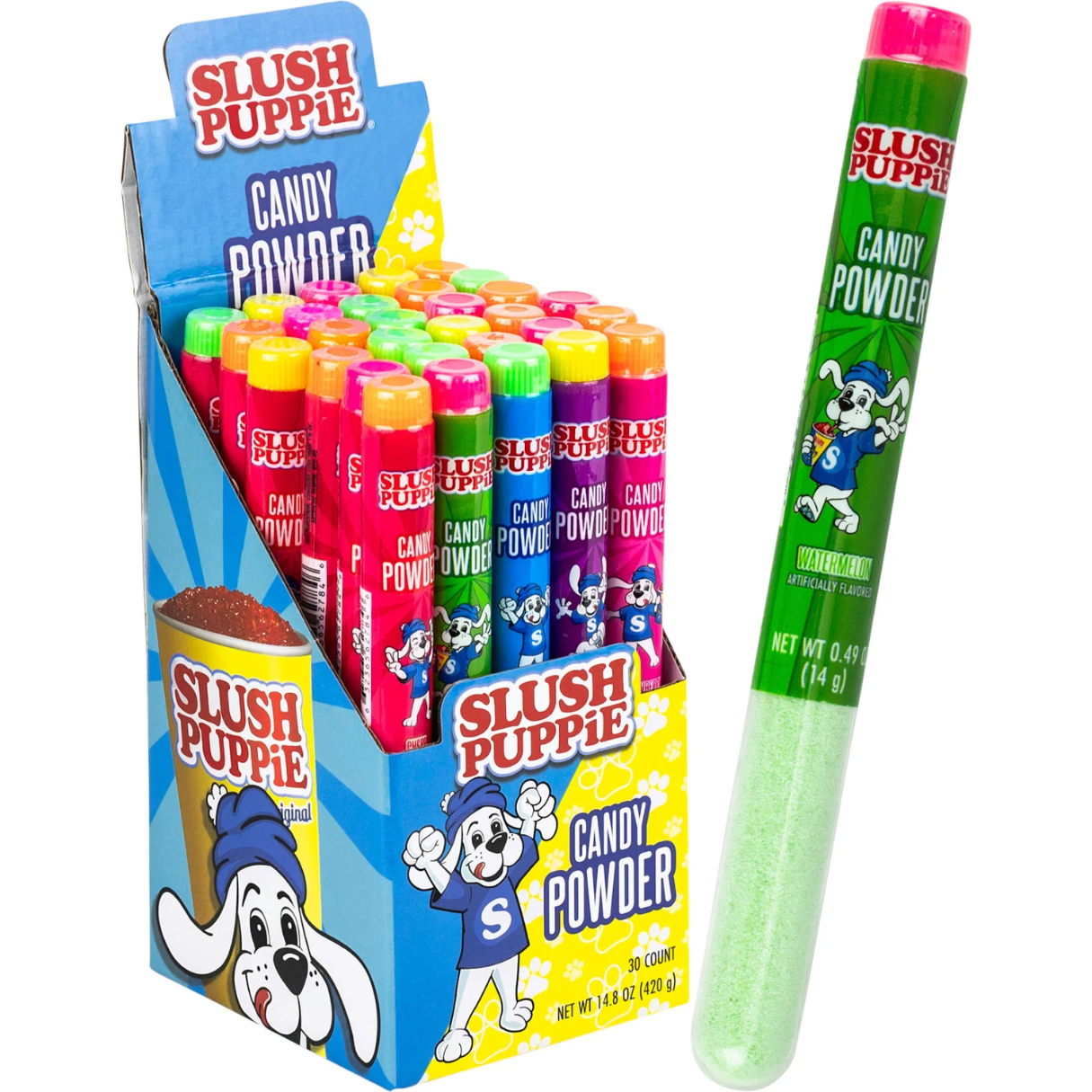 Koko's Slush Puppie Candy Powder .49oz 12/30ct – I Got Your Candy