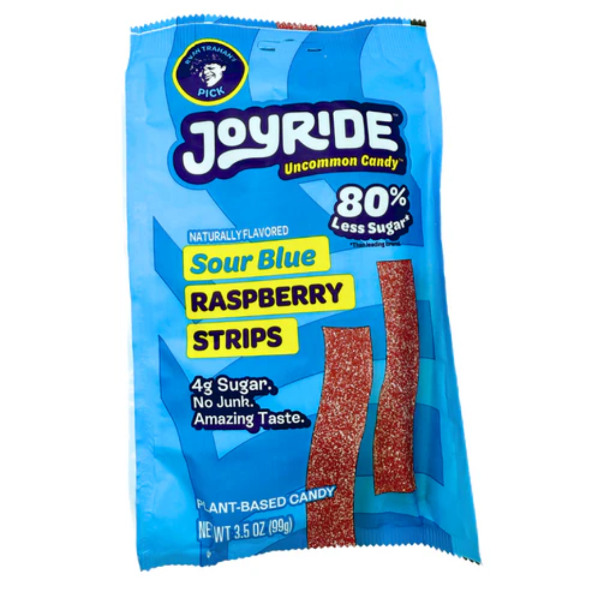 Joyride Sour Blue Raspberry Candy Strips Box 3.5oz - 10ct – I Got Your ...