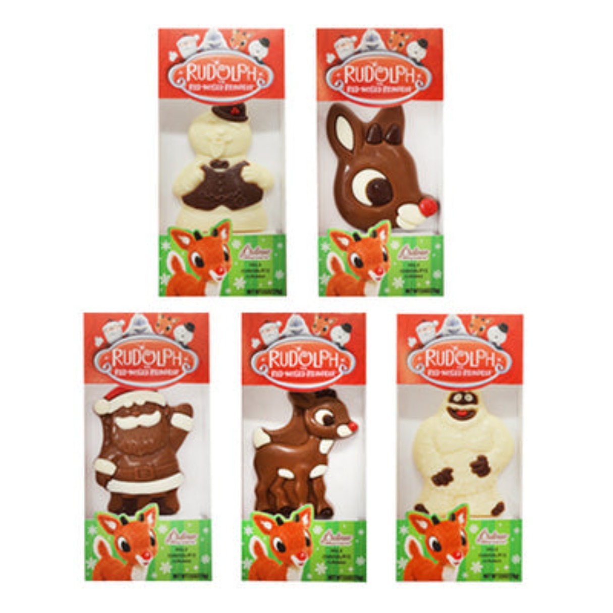 Rudolph & Pals Milk Chocolate Friends 2.5oz - 24ct – I Got Your Candy