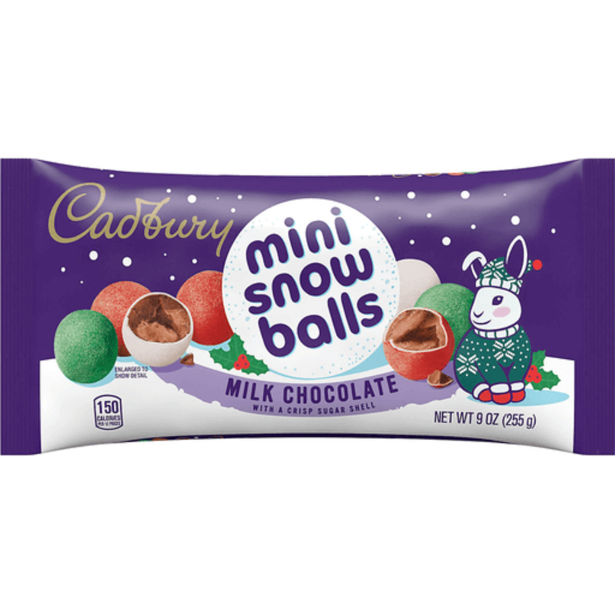 Cadbury Crisp Shell Christmas Snowballs 9oz - 6ct – I Got Your Candy