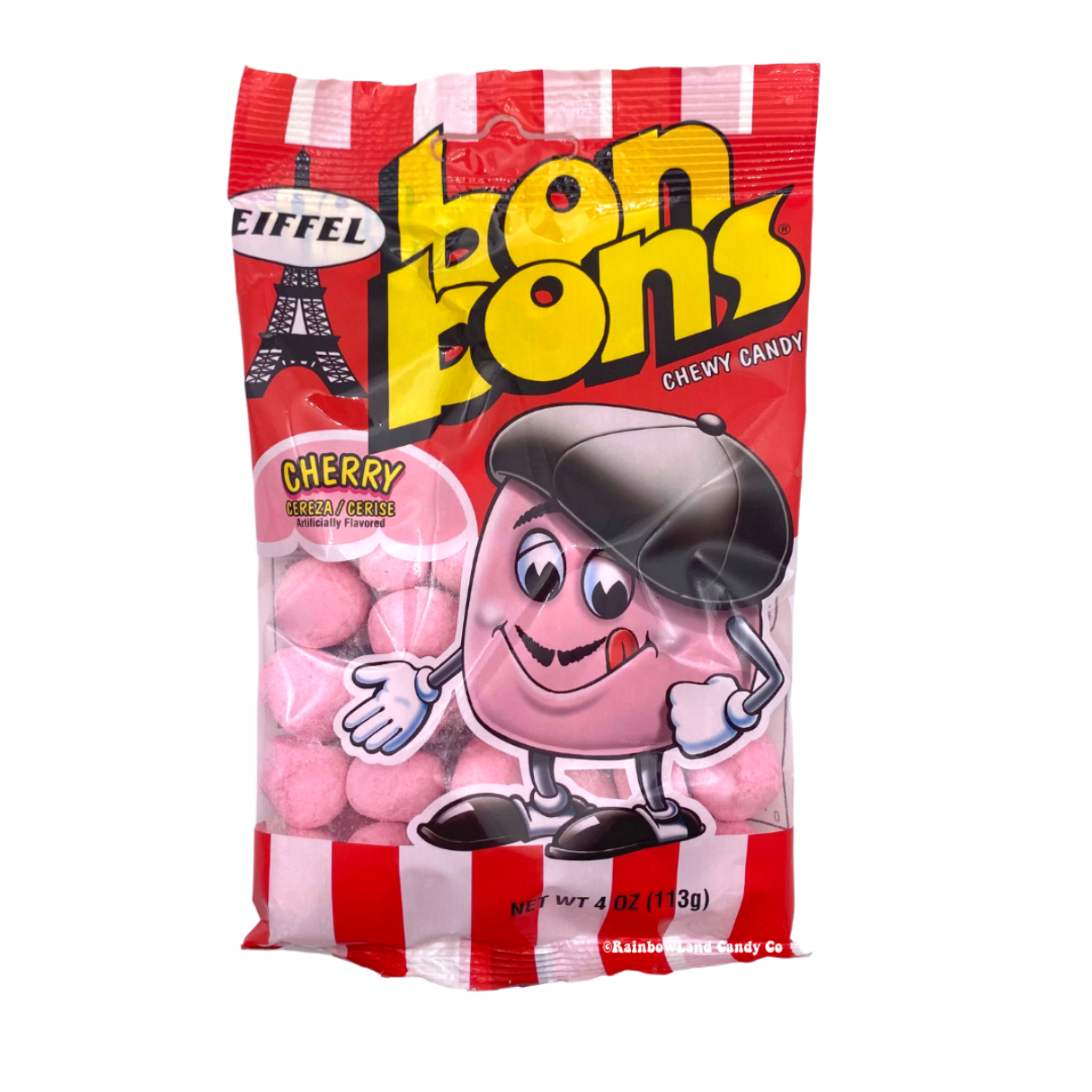 Eiffel Cherry Bon Bons Bag 4oz - 12ct – I Got Your Candy