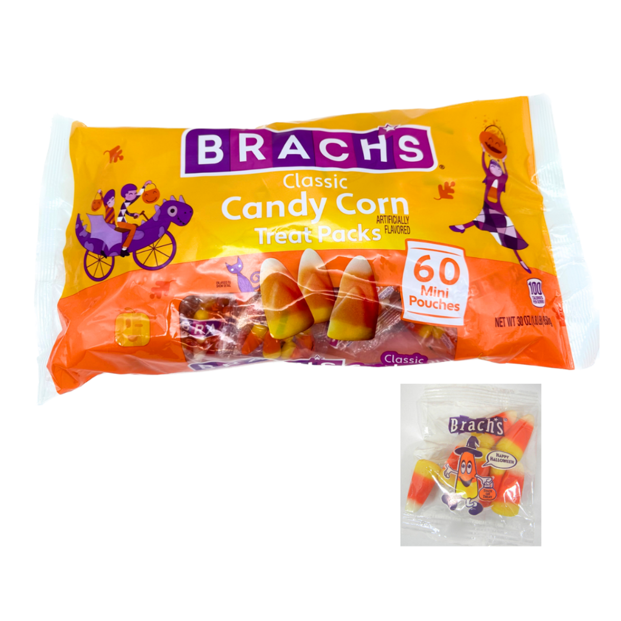 Brach's Candy Corn Mini Bags 30oz - 6ct – I Got Your Candy