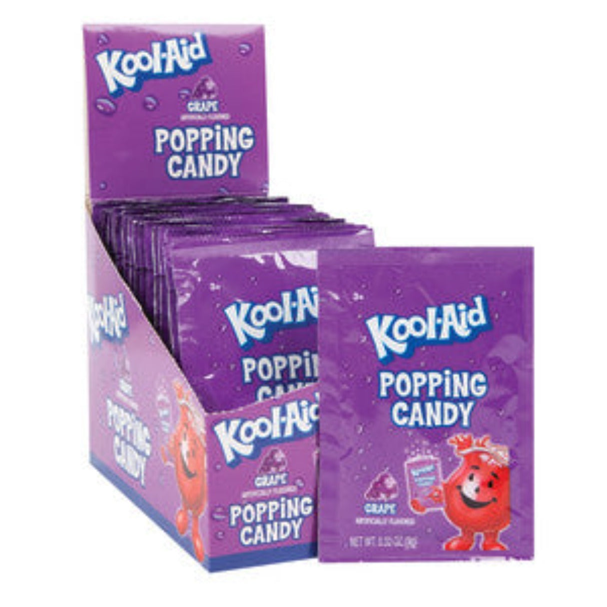 Kool Aid Popping Candy Grape 0.33oz - 20ct – I Got Your Candy