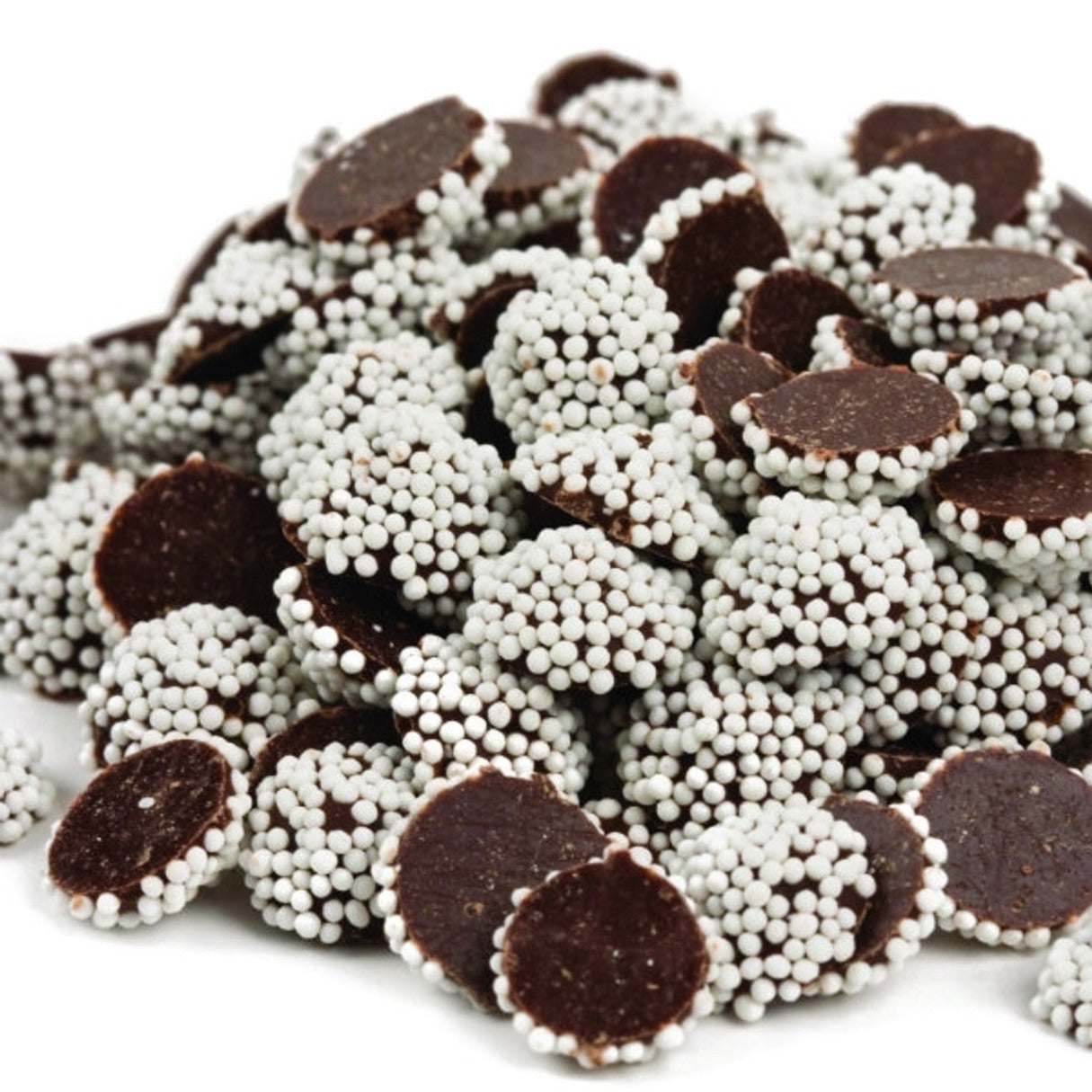 Dark Chocolate Nonpareils Box 25lb – I Got Your Candy
