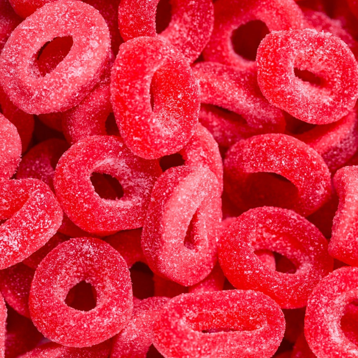 Kervan Cherry Gummi Rings Bulk Bag 5lb - 1ct – I Got Your Candy
