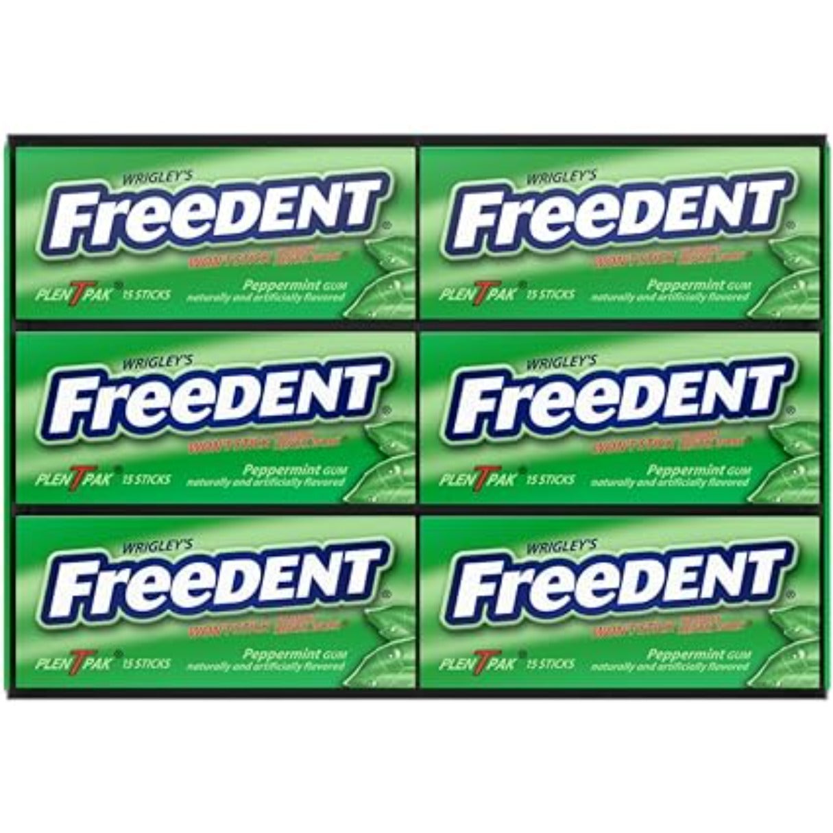 Freedent Plen-T-Pack Peppermint - 12ct – I Got Your Candy