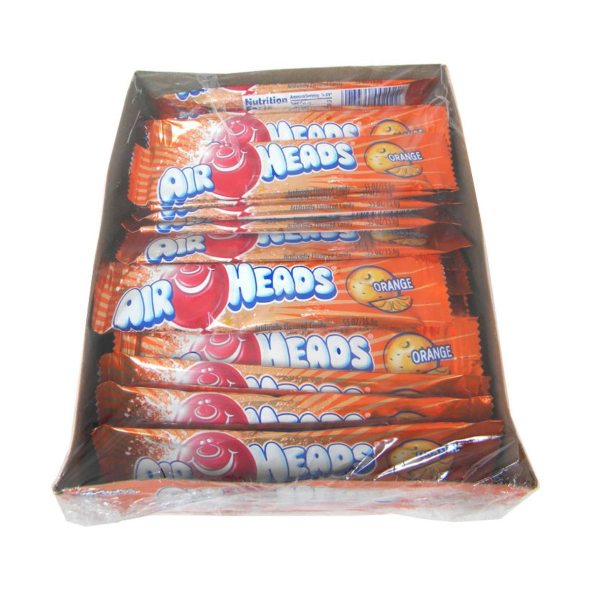 Air Heads Taffy Orange 0.55oz - 36ct – I Got Your Candy