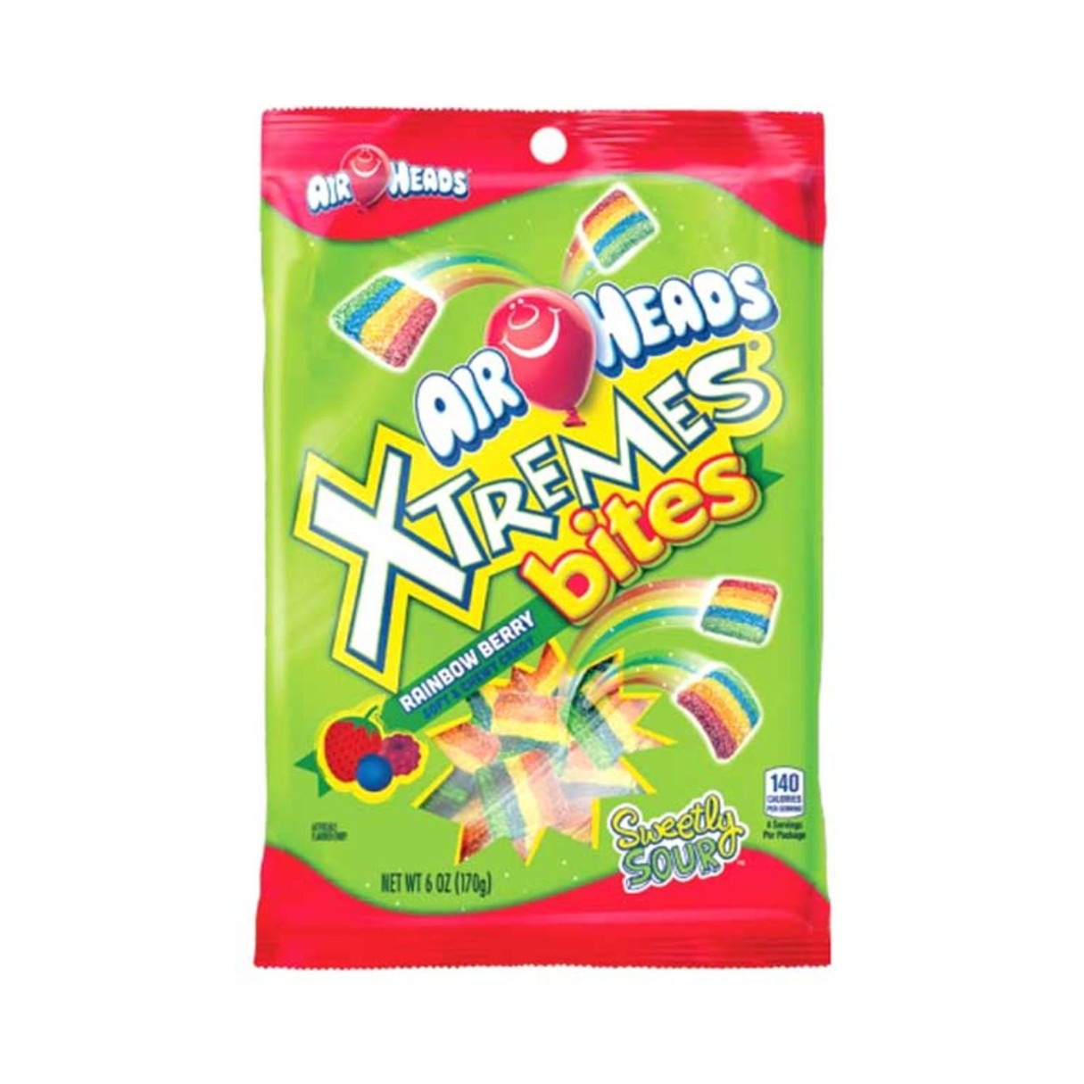 Airheads Xtremes Rainbow Bites 2oz - 18ct – I Got Your Candy