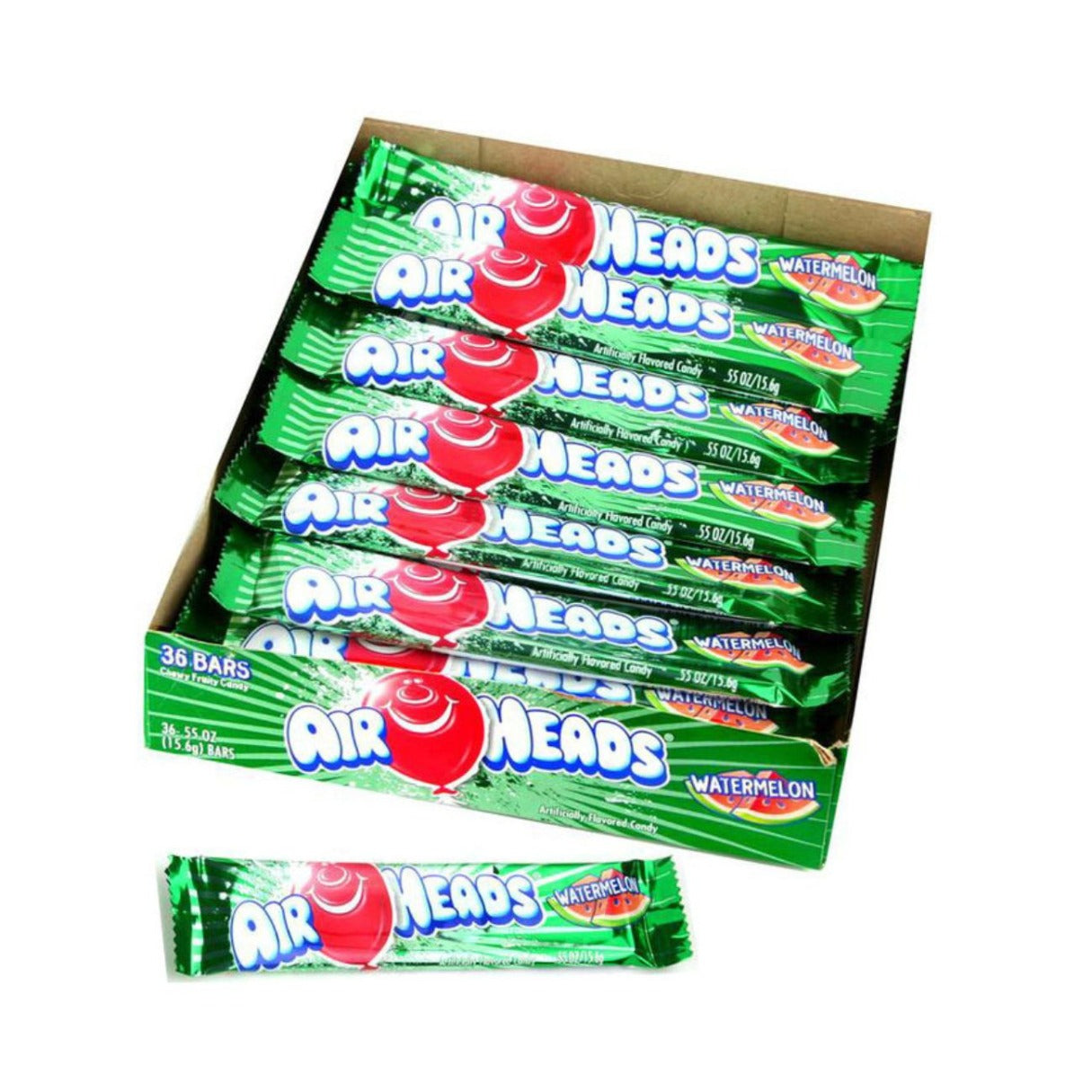 Airheads Taffy Watermelon 0.55oz - 432ct – I Got Your Candy