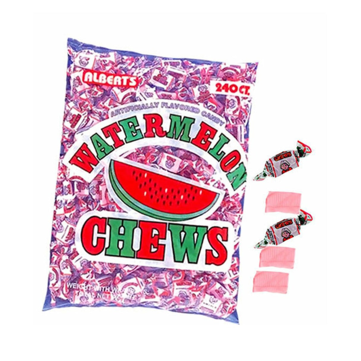 Albert's Watermelon Chews Candy 22.1oz - 3ct – I Got Your Candy