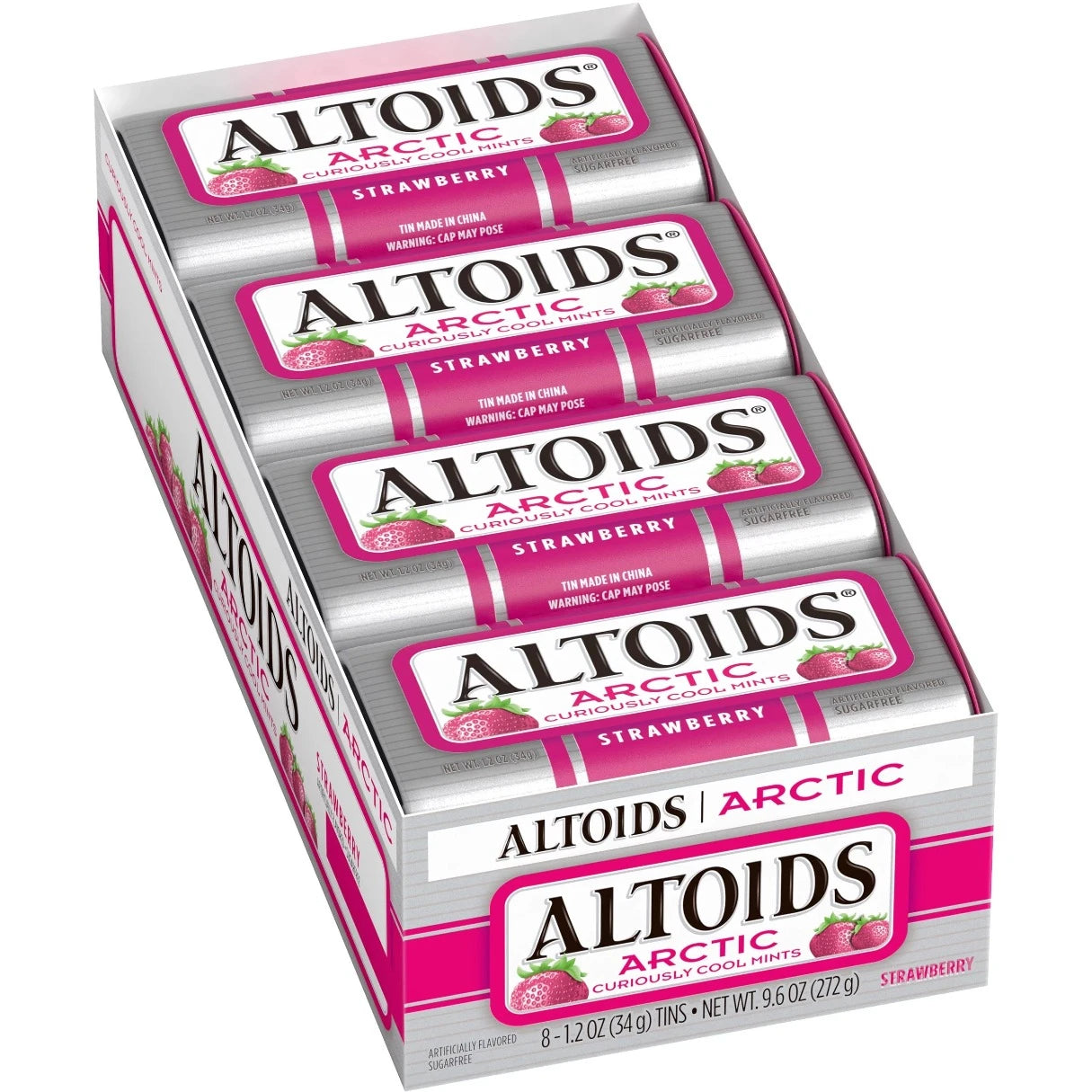 Altoids Arctic Mints Strawberry 1.2oz - 8ct – I Got Your Candy