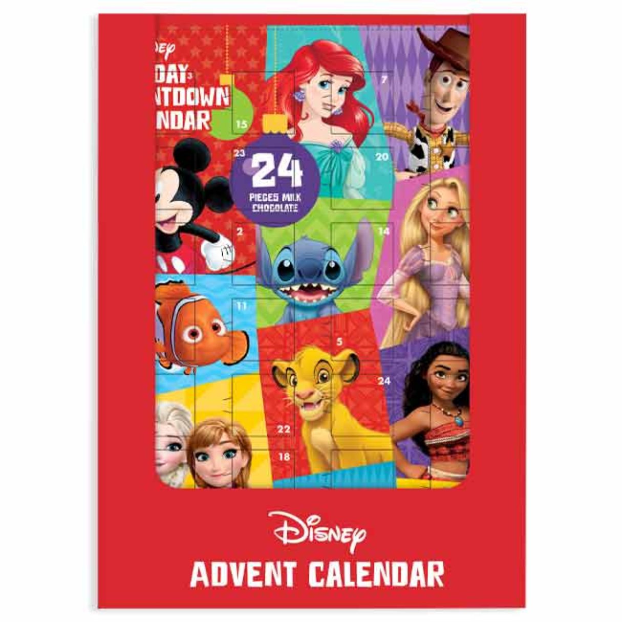 Best of Disney Advent Calendar 1.76oz - 12ct – I Got Your Candy