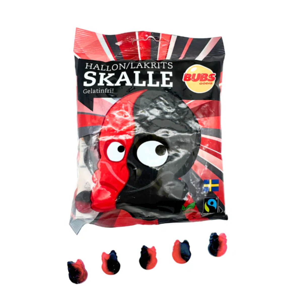 Bubs Raspberry & Licorice Jelly 90g - 16ct – I Got Your Candy