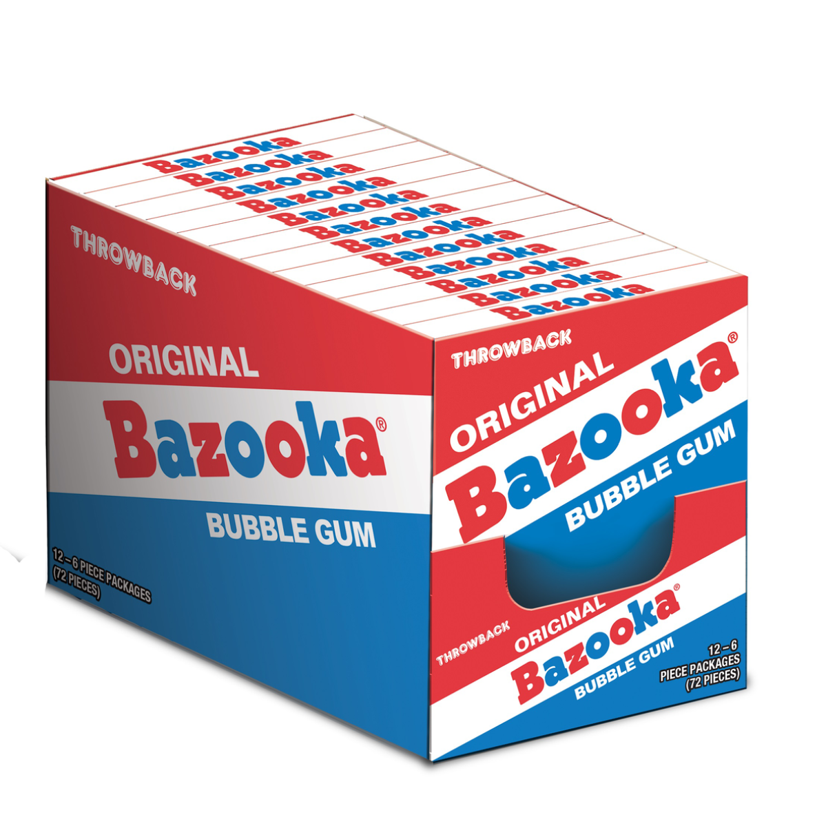 Bazooka "Throw Back" Original 1.27oz - 12ct – I Got Your Candy