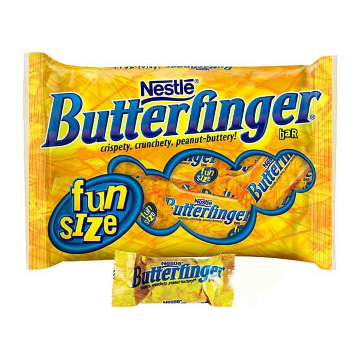 Butterfinger Snack Size Candy Bars 10.2oz - 12ct – I Got Your Candy