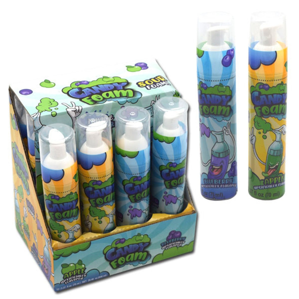 Raindrops Candy Foam Sour Candy 2.37oz - 96ct – I Got Your Candy