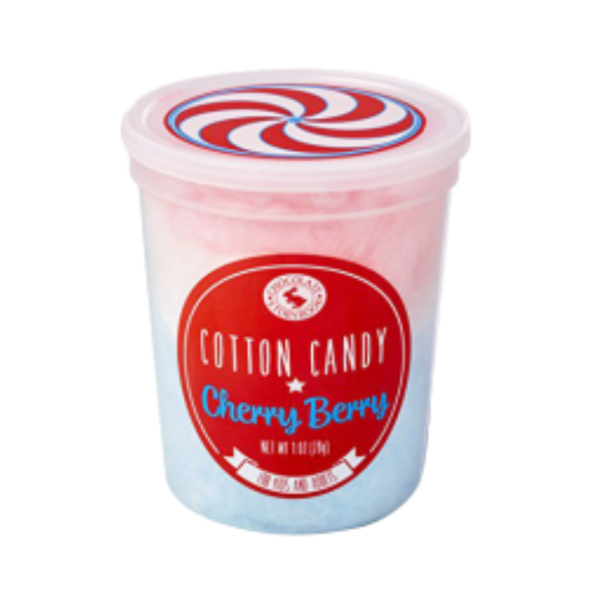 Cherry Berry Cotton Candy 1.75oz - 12ct – I Got Your Candy