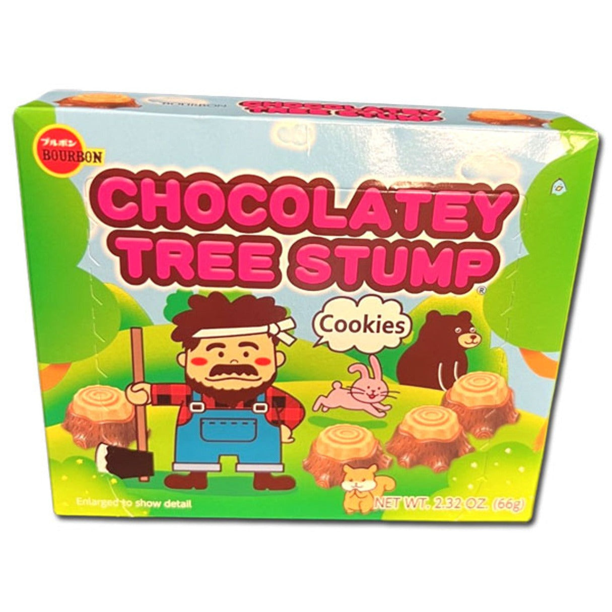 Chocolate Tree Stump Cookies 2.32oz- 80pc/case – I Got Your Candy