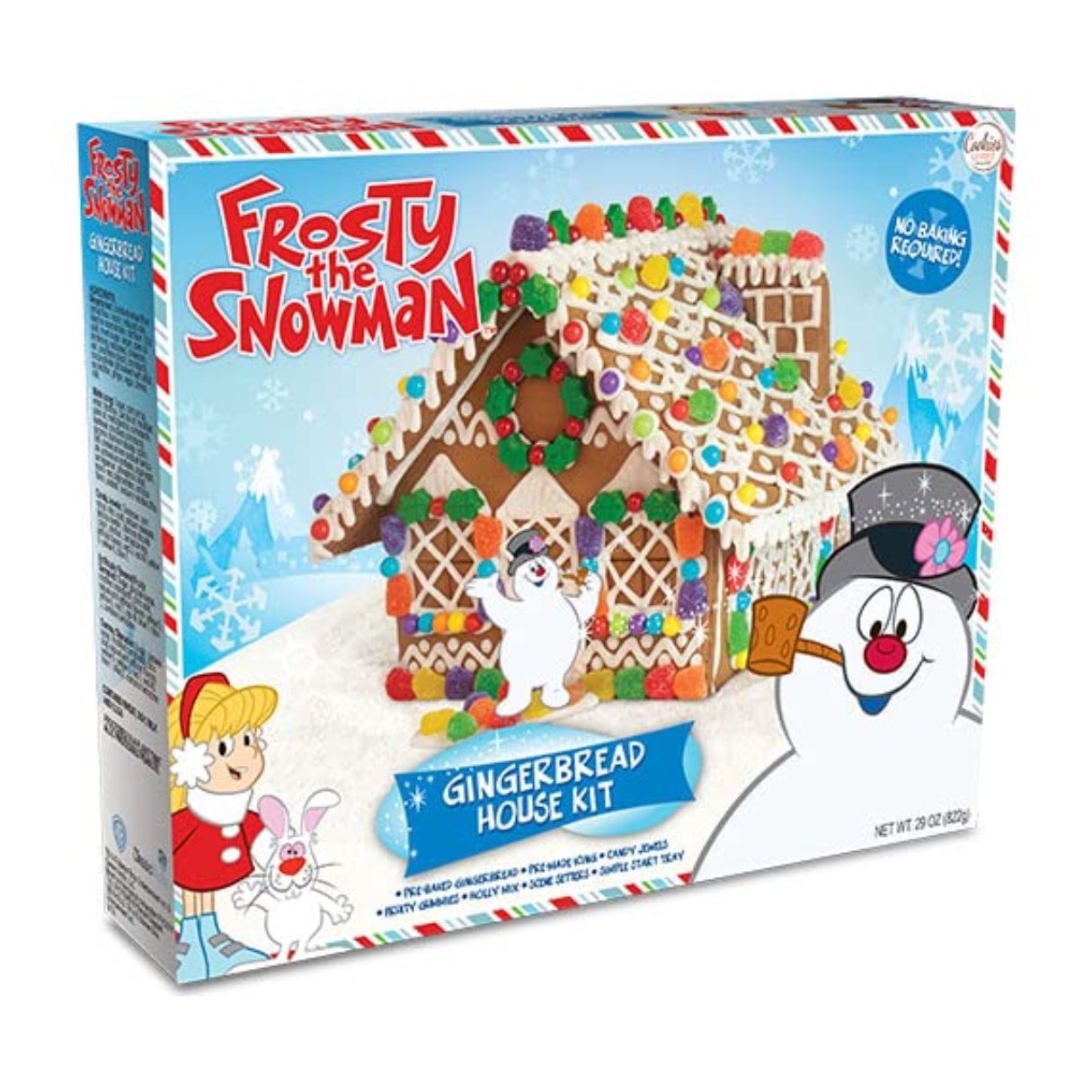Frosty the Snowman Gingerbread House Kit 29oz - 6ct – I Got Your Candy