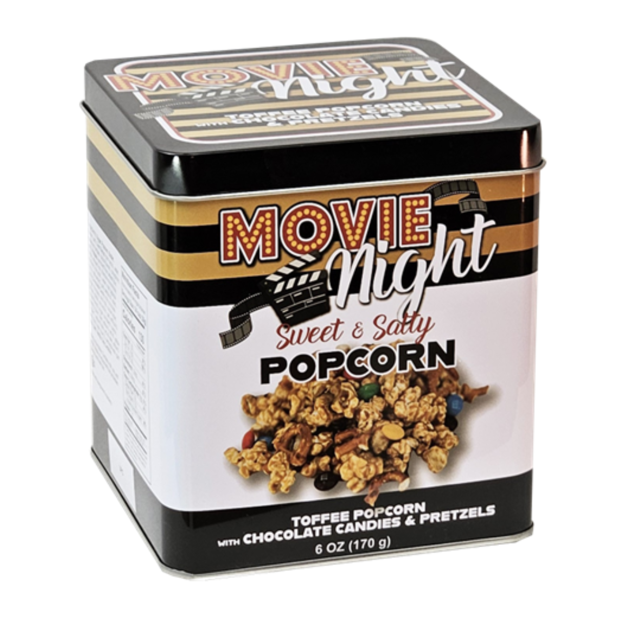 County Fair Popcorn Tins Movie Night 6oz - 12ct – I Got Your Candy