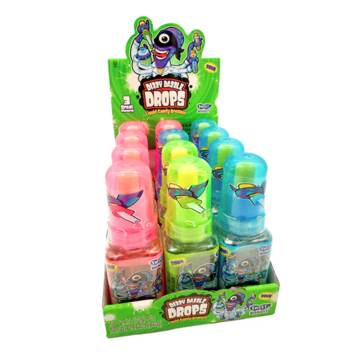 Dizzy Dazzle Drops 2.47oz - 12ct – I Got Your Candy