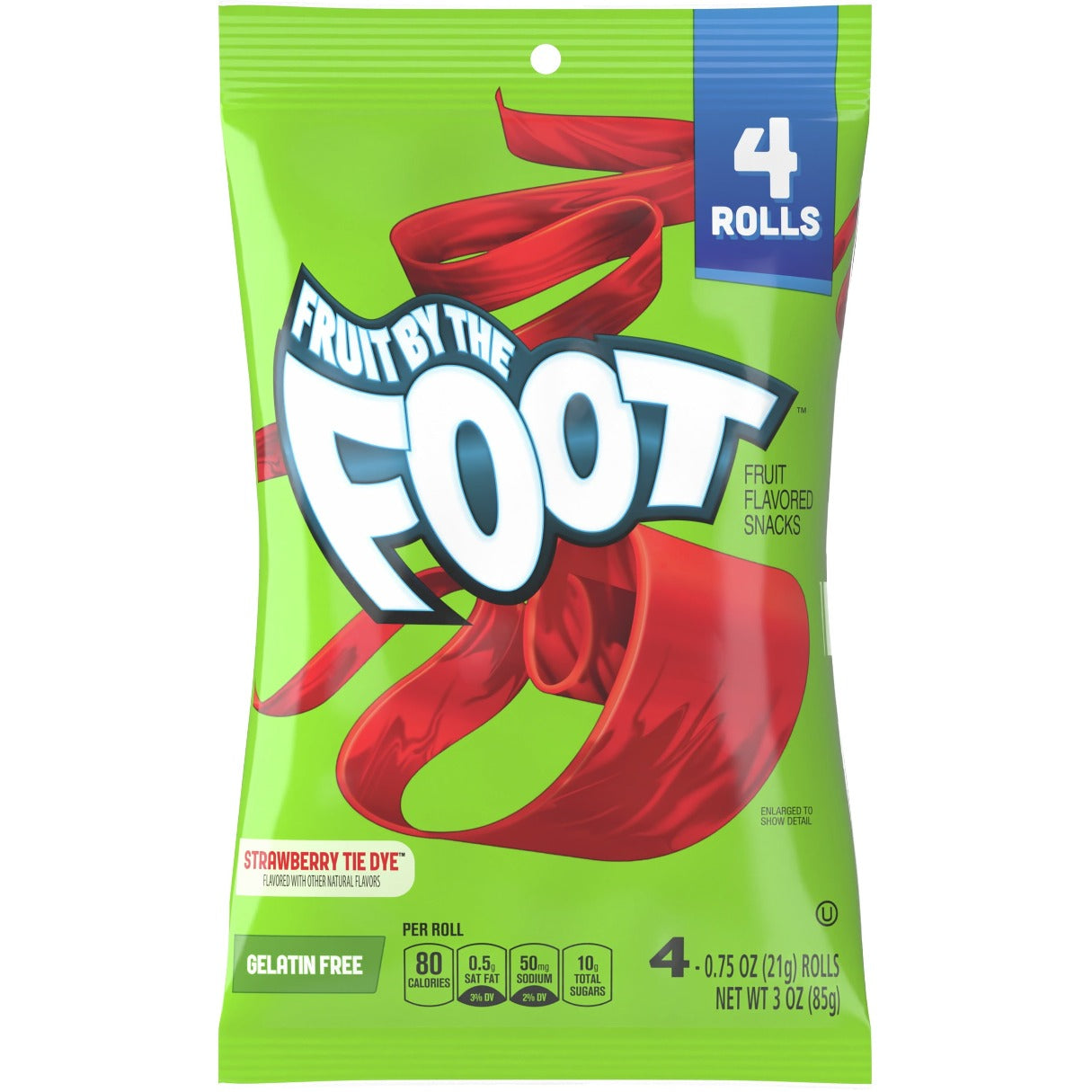 Fruit by the Foot Strawberry Tie-Dye 3oz - 12ct – I Got Your Candy