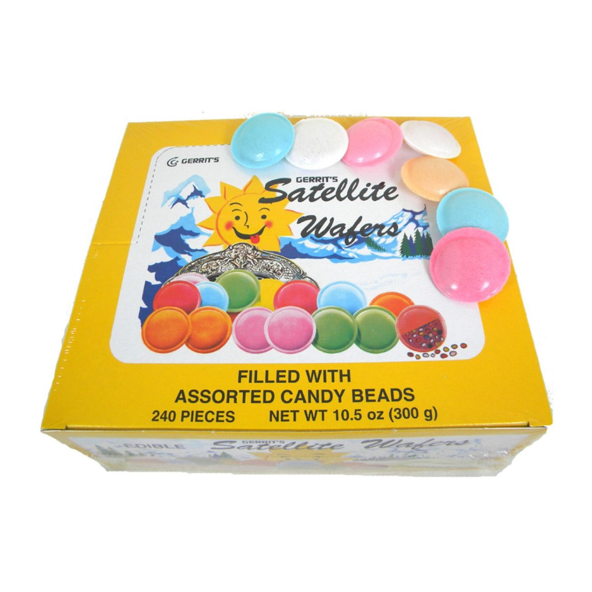 Gerrit Verburg Satellite Wafers Candy 10.5oz - 240ct – I Got Your Candy