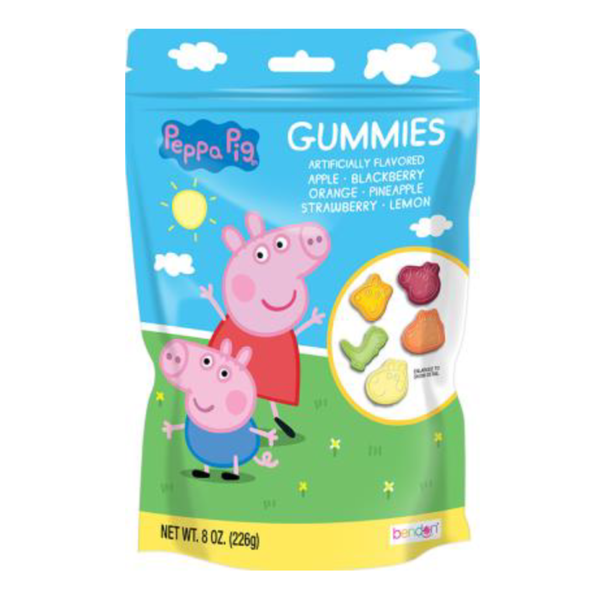 Peppa Pig Gummies Peg Bag 8oz - 12ct – I Got Your Candy