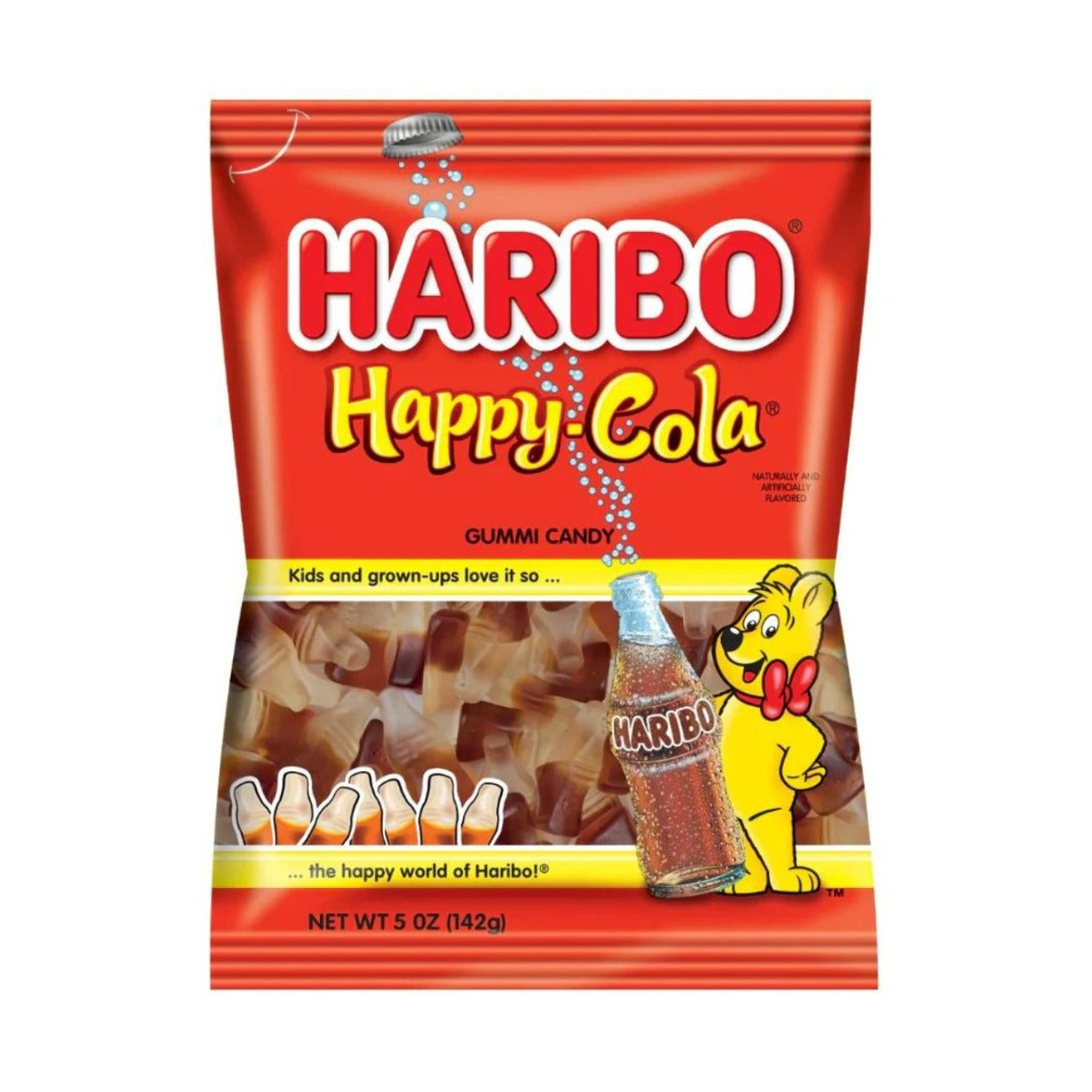 Haribo Happy Cola Gummi Candy 5oz - 12ct – I Got Your Candy