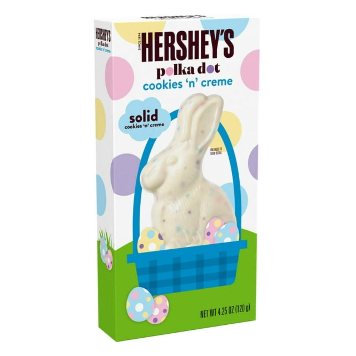 Hershey's Cookies 'N' Creme Polka Dot Bunny - 4.25oz – I Got Your Candy