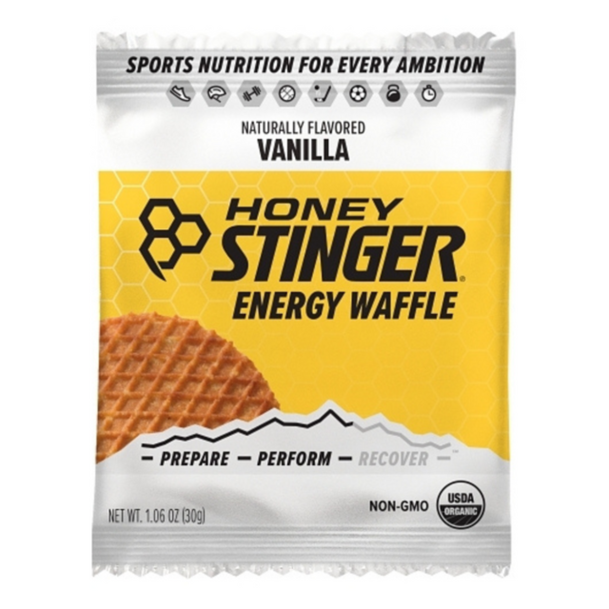 Honey Stinger Vanilla Energy Waffles - 1.06oz / 12ct – I Got Your Candy