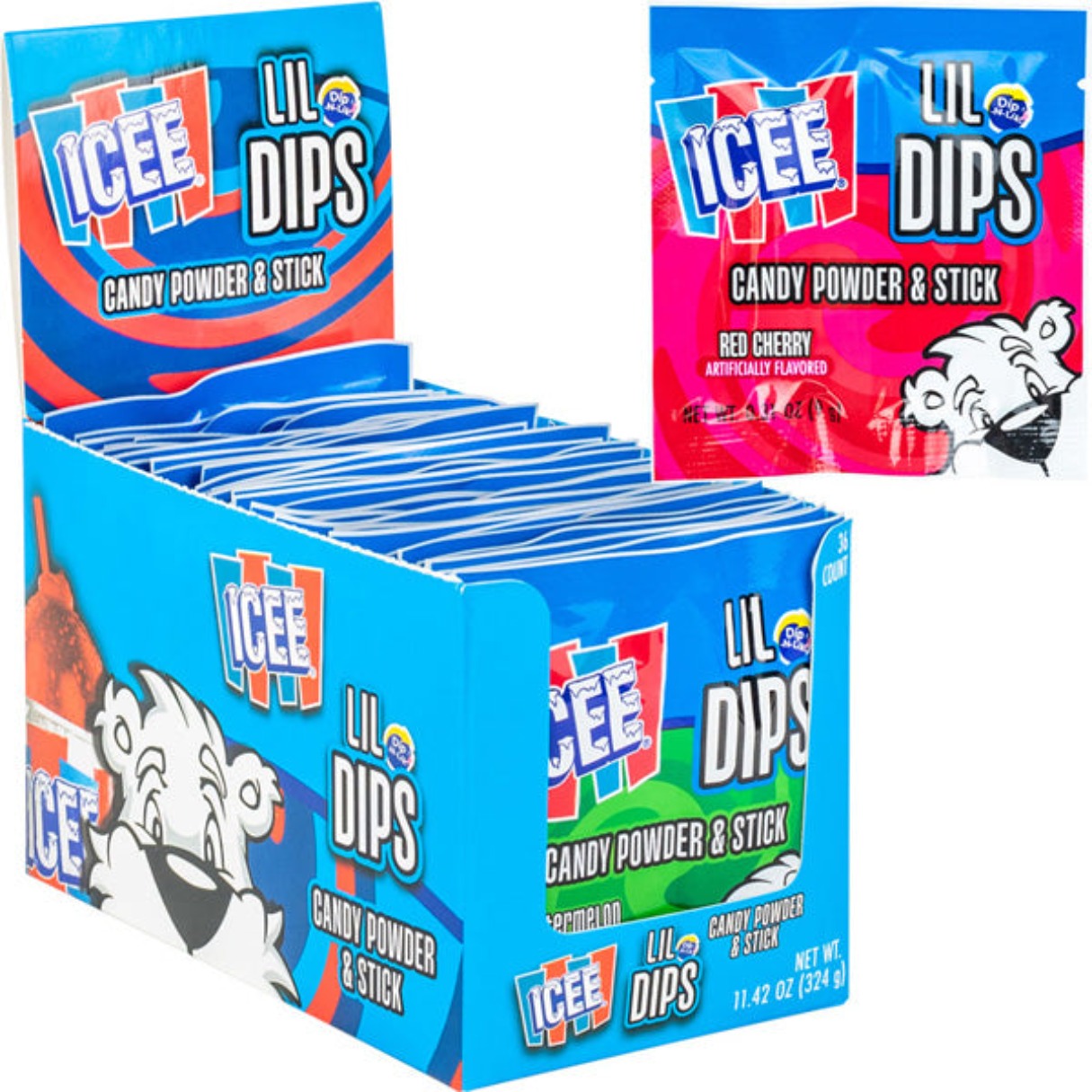 Koko's ICEE Lil Dips Candy Powder Single 0.31oz - 684ct – I Got Your Candy