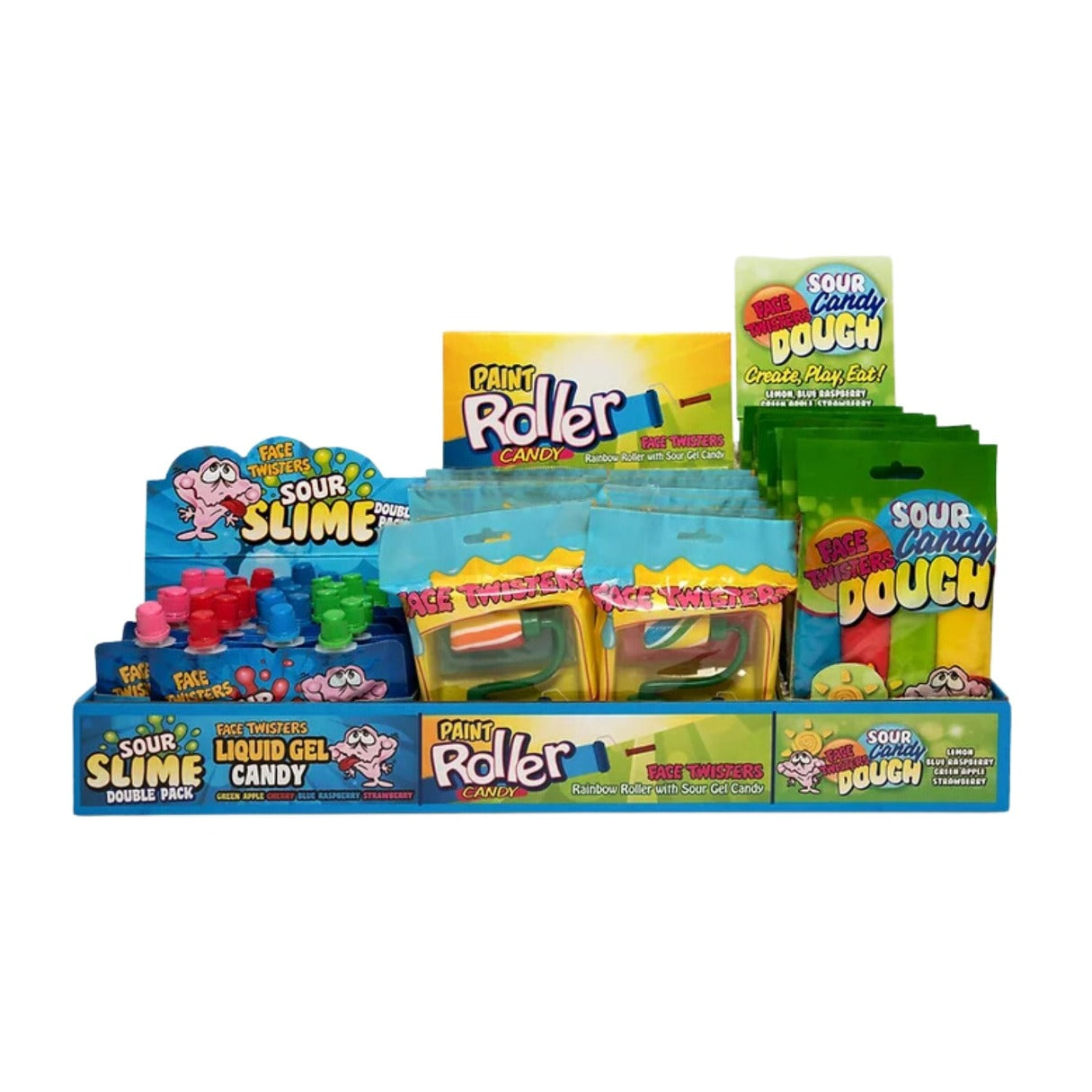Face Twisters Novelty Shelf Tray - 42ct – I Got Your Candy