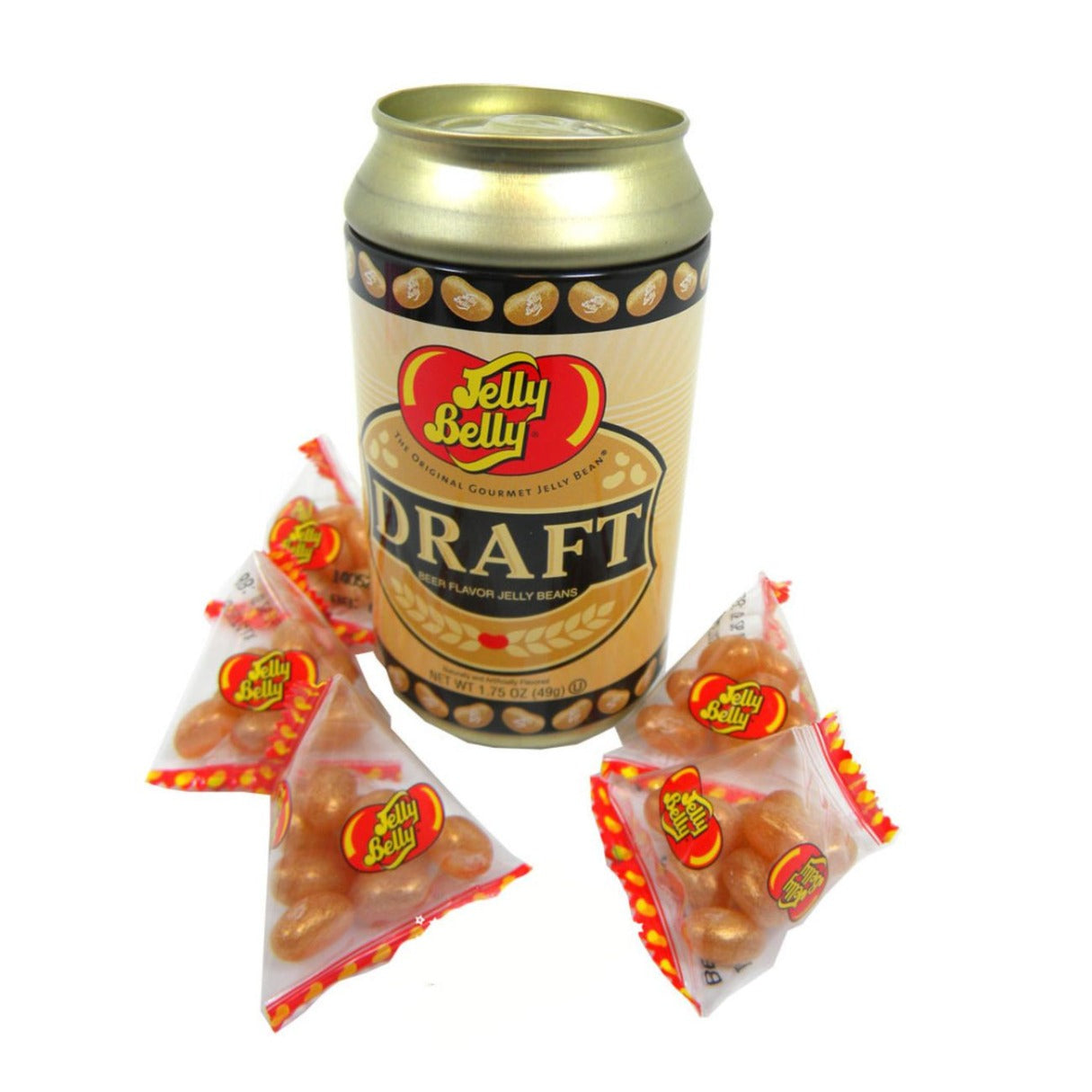 Jelly Belly Draft Beer Jelly Beans In Beer Can 1.75oz - 12ct – I Got ...