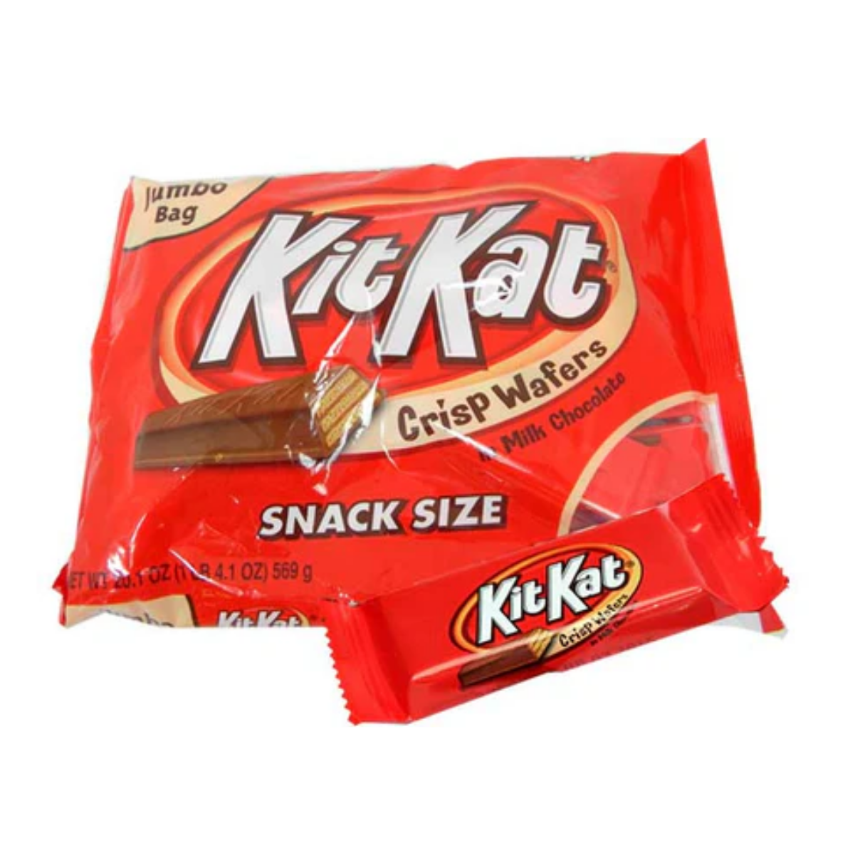 Kit Kat Snack Size Jumbo Bag 20.1oz 1/6ct – I Got Your Candy