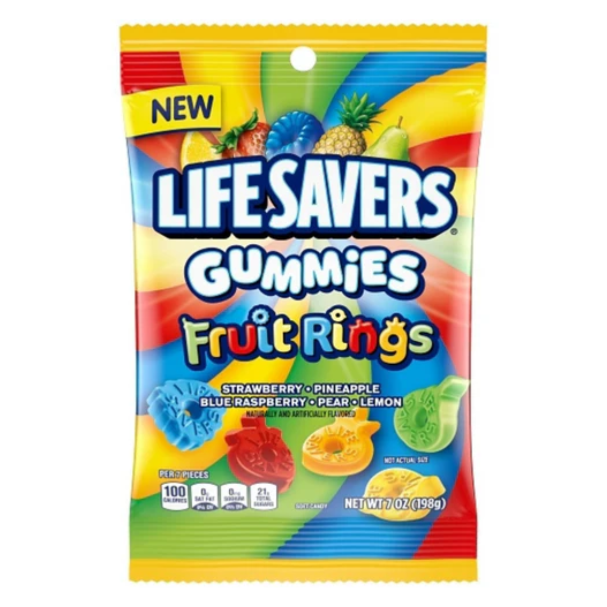 LifeSavers Gummies Fruit Rings 7oz - 12ct – I Got Your Candy