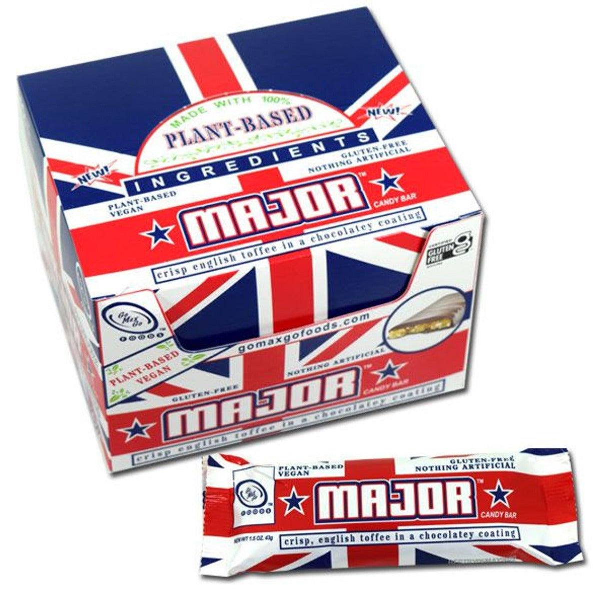 Major Vegan Candy Bars 1.5oz - 12ct – I Got Your Candy
