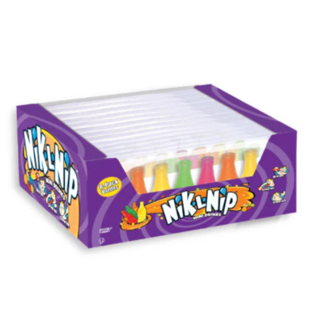 Nik L Nips Mini Drinks Wax Bottles 0.19oz - 72ct – I Got Your Candy