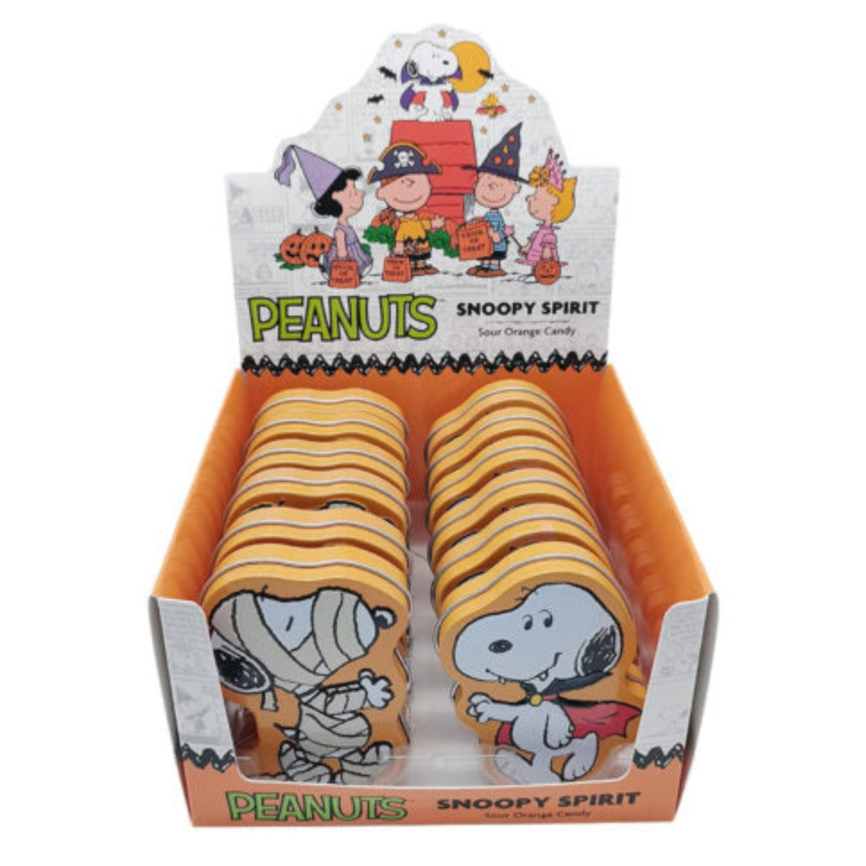 Snoopy Peanuts Spirit Tins 1.5oz - 12ct – I Got Your Candy