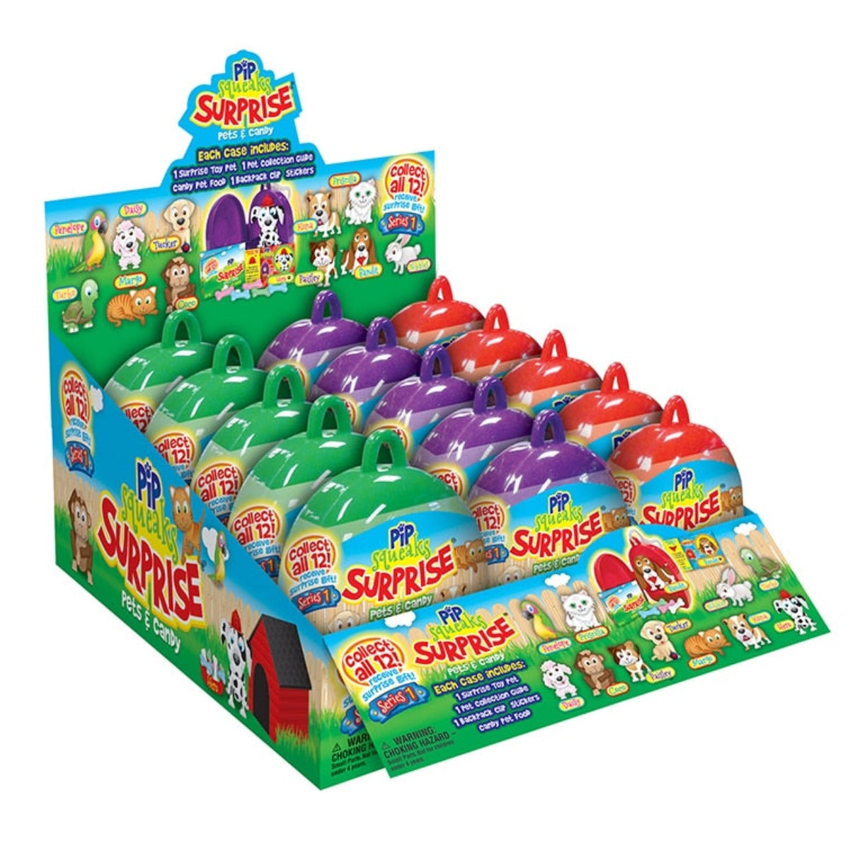 Pips Squeaks Surprise Candy Pet 0.4oz - 15ct – I Got Your Candy