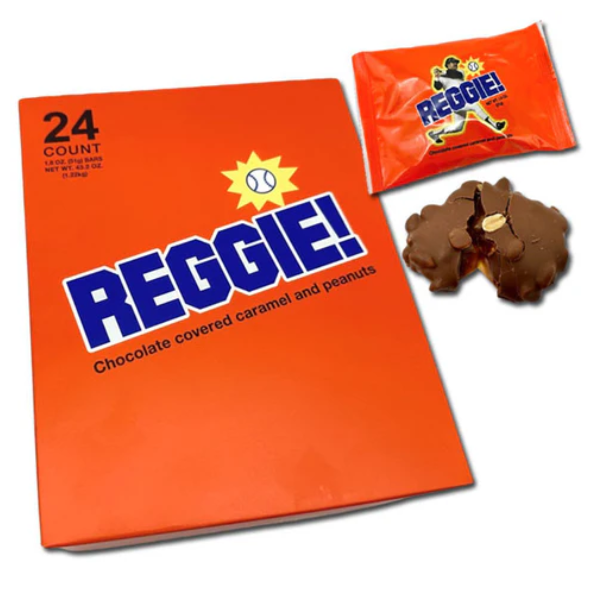 Reggie! Peanut Bar - 1.8oz / 24ct – I Got Your Candy