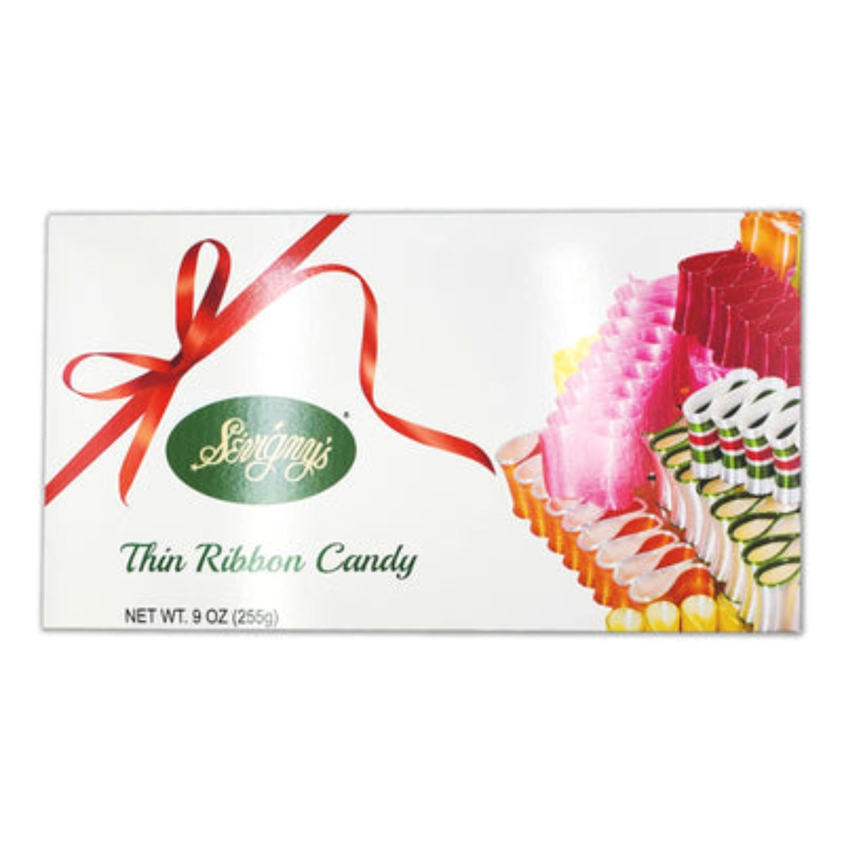 Sevigny's Thin Ribbon Candy White Box 9oz - 12ct – I Got Your Candy