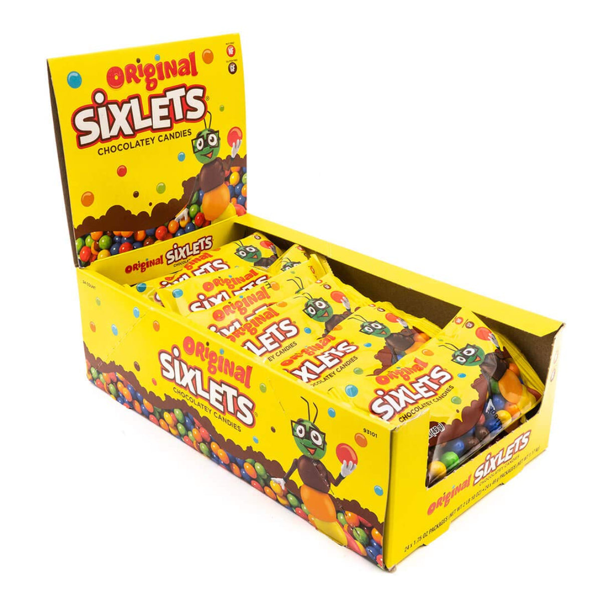 Sixlets Original Chocolatey Candies 1.75oz - 24ct – I Got Your Candy
